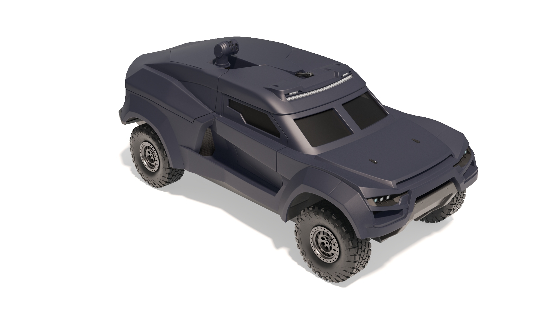 Armored Tactical Ground Interceptor Vehicle Rigged 3D Model ...