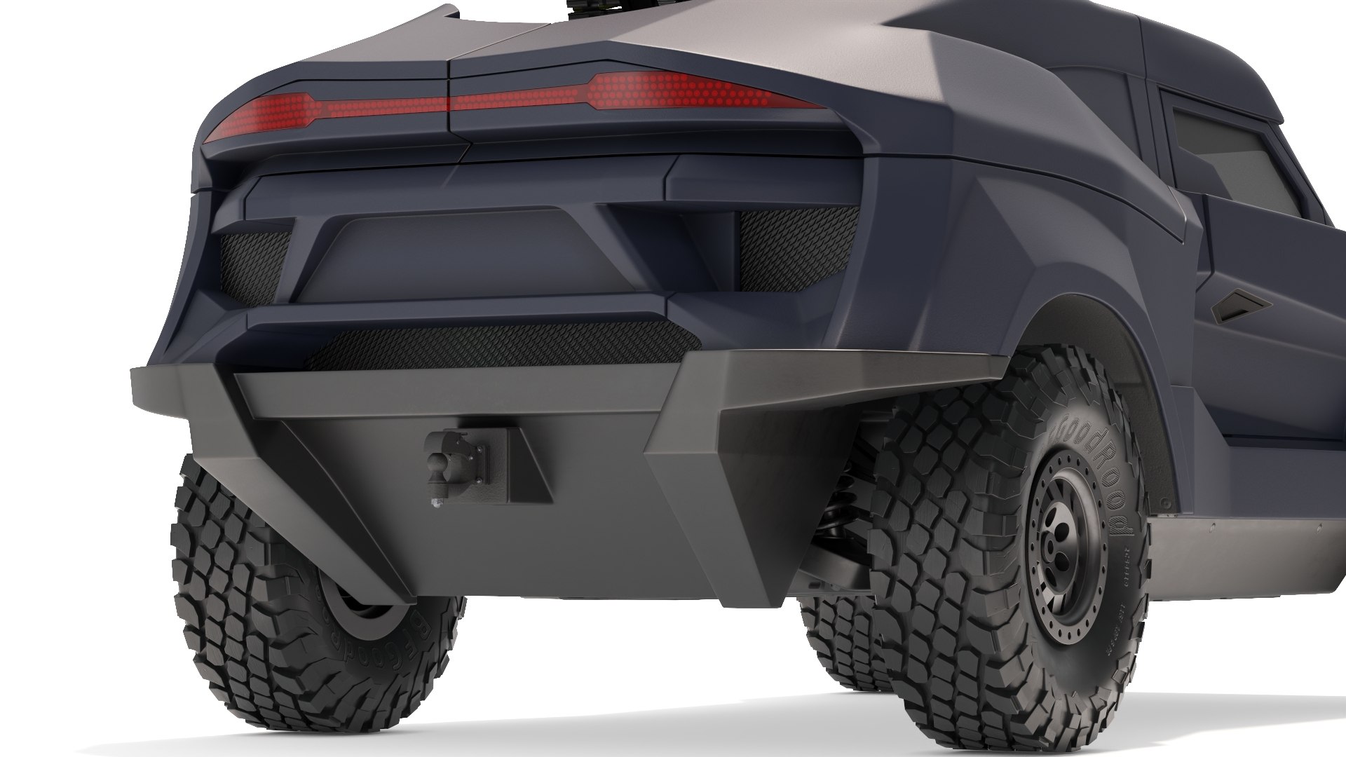 Armored Tactical Ground Interceptor Vehicle Rigged 3D Model ...