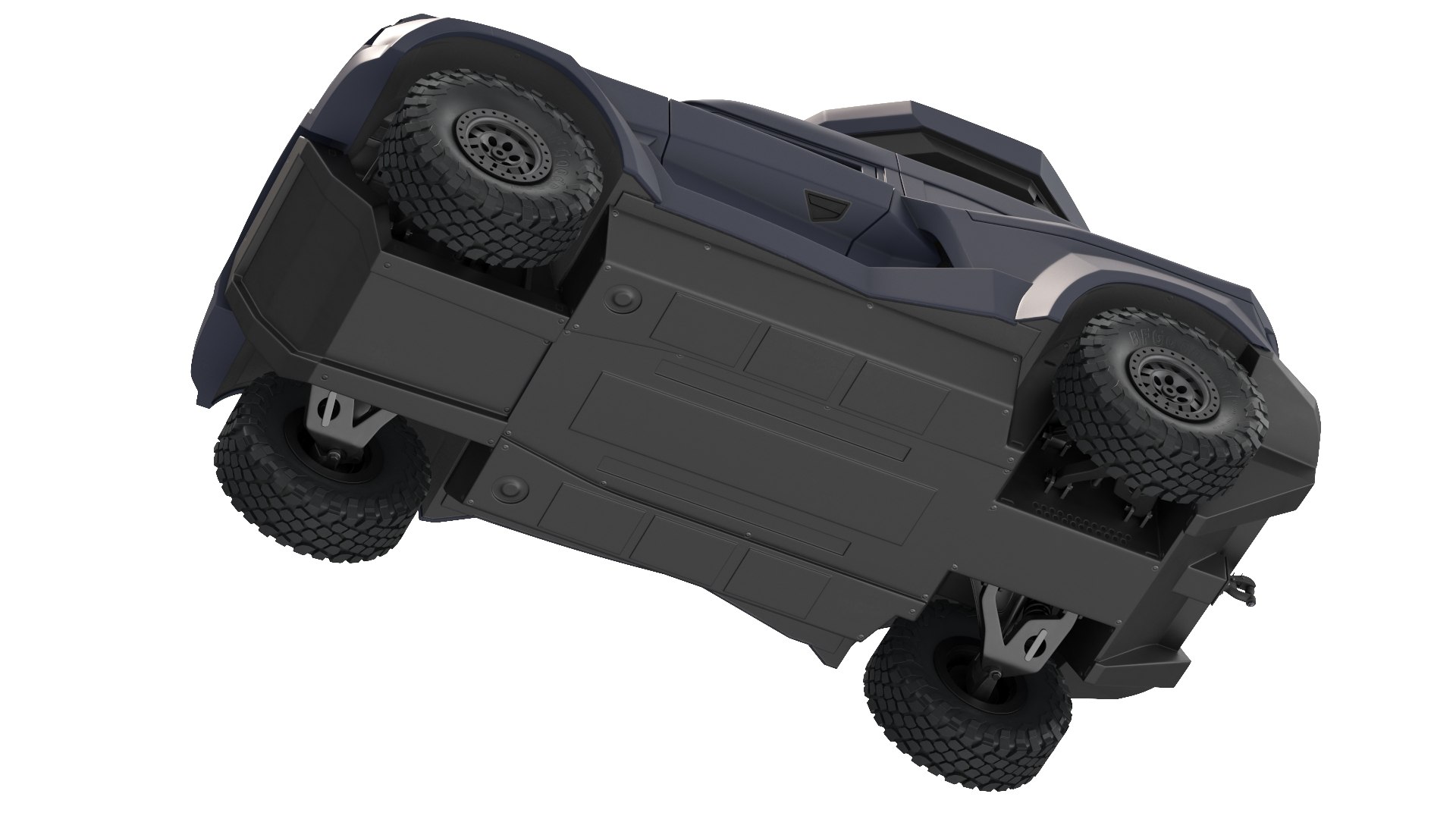 Armored Tactical Ground Interceptor Vehicle Rigged 3D Model ...