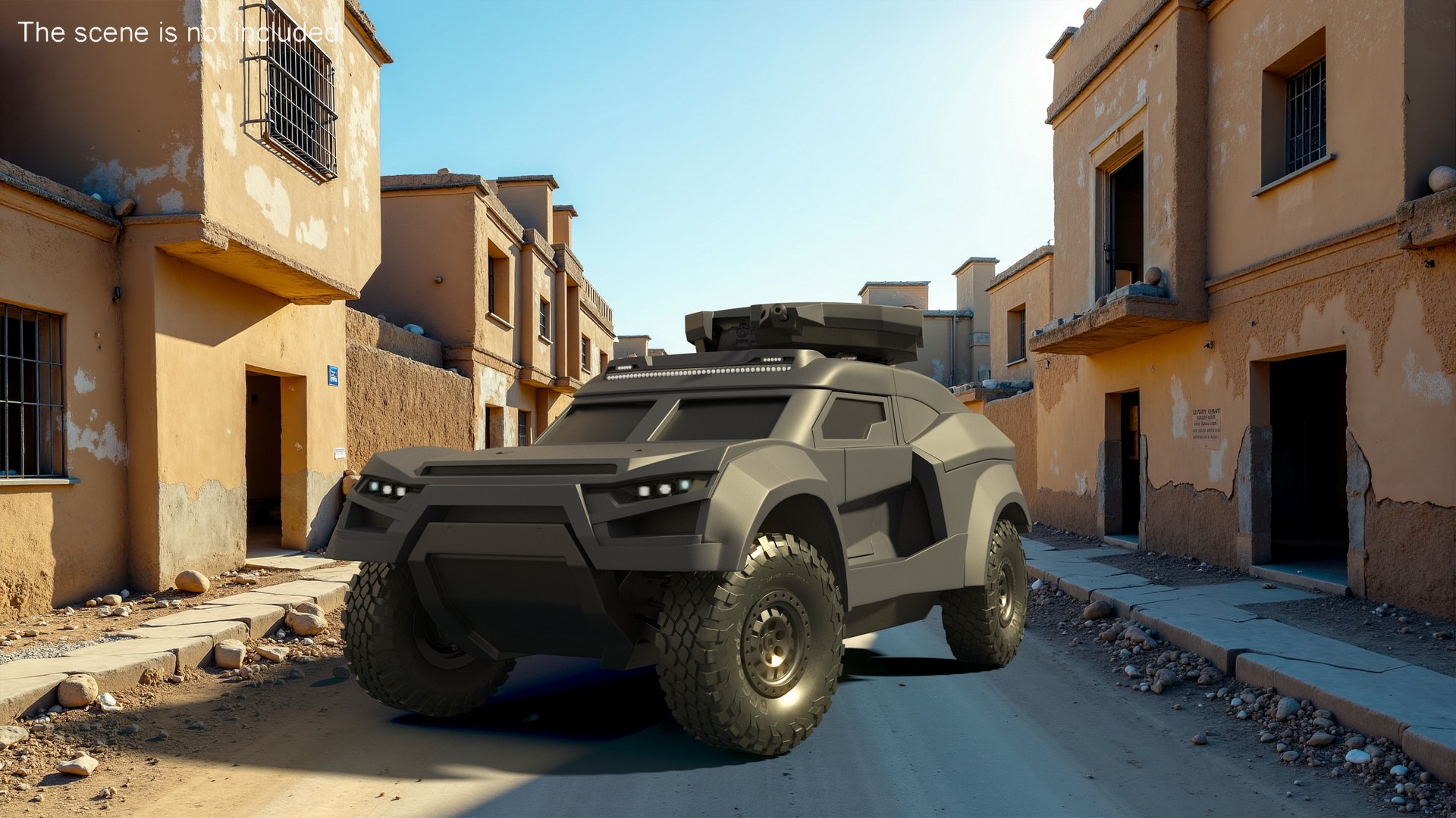 Armored Tactical Ground Interceptor Vehicle Rigged 3D Model ...