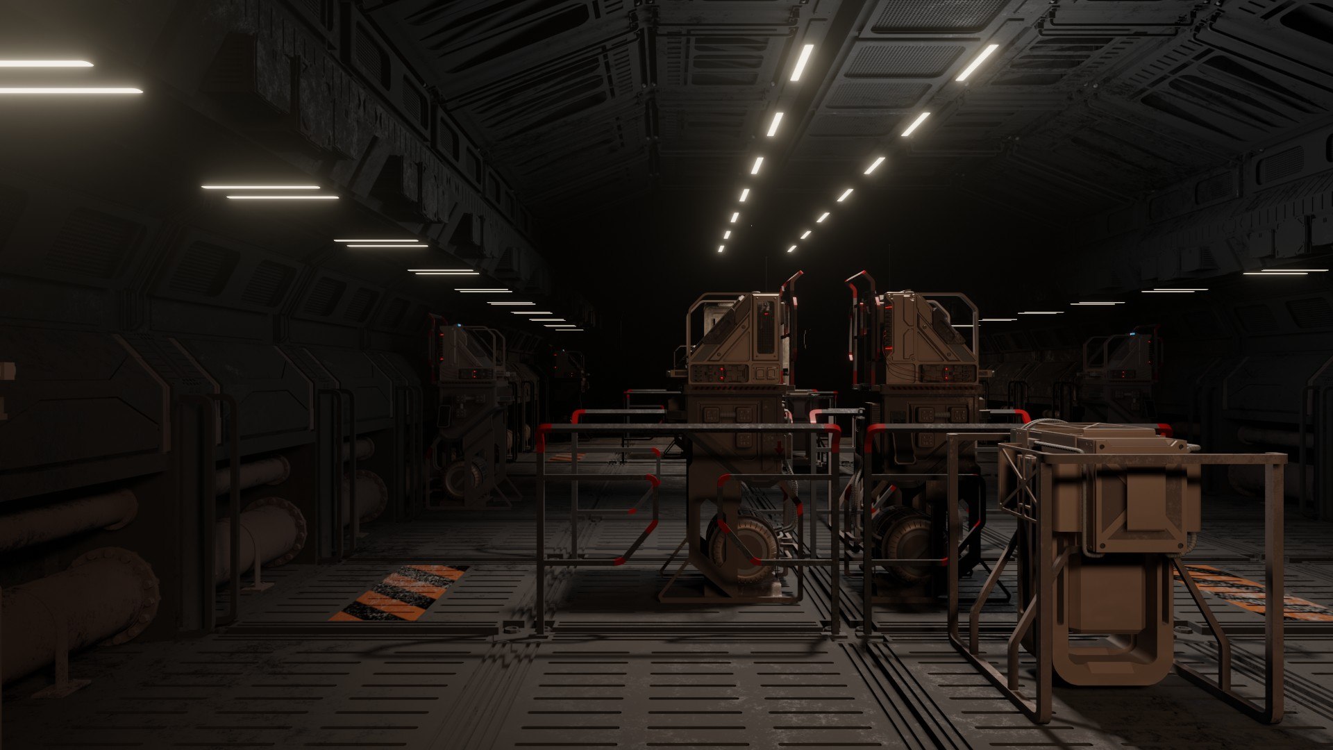 3D Sci-fi Control Room - TurboSquid 2399241