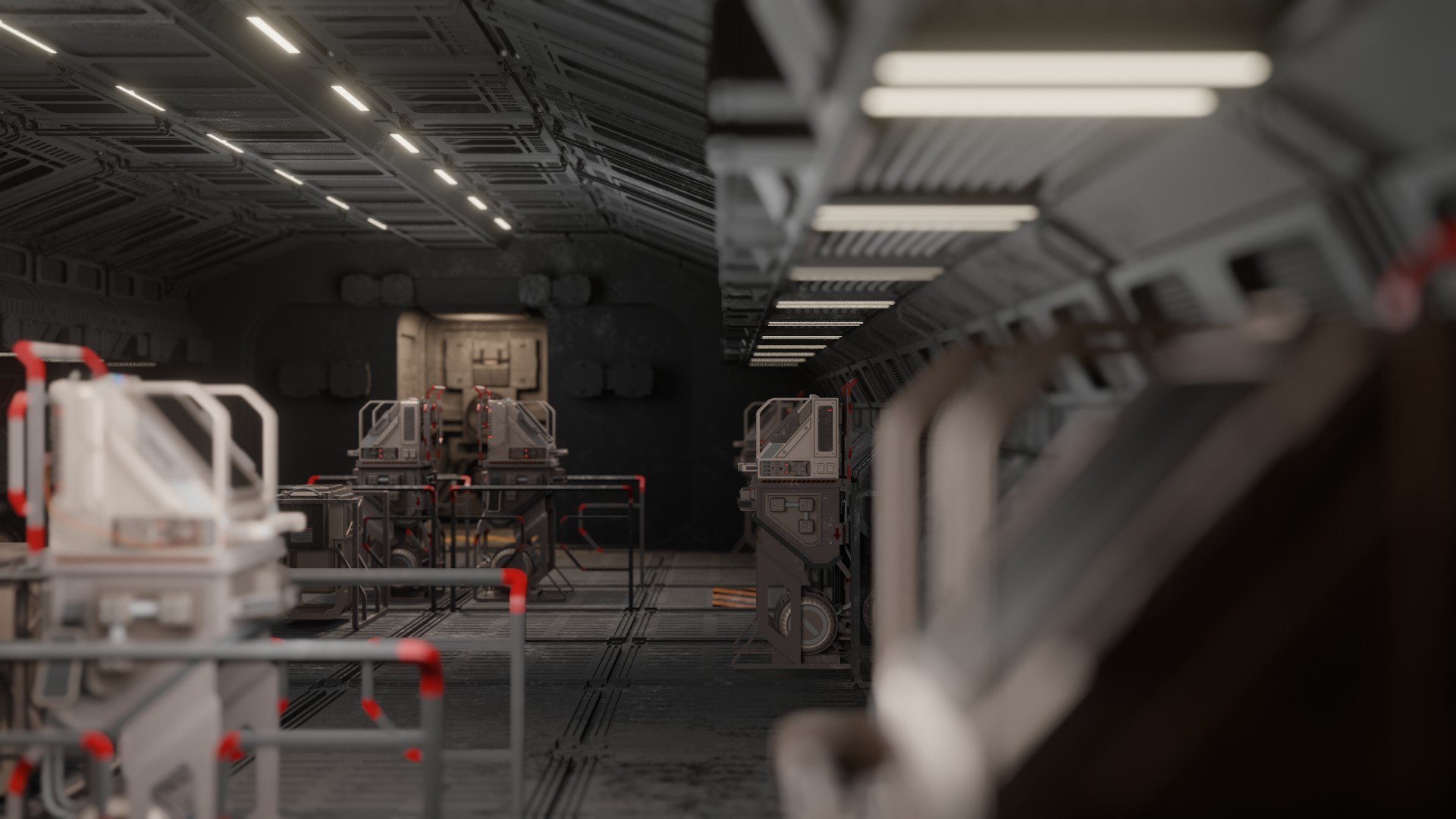 3D Sci-fi Control Room - TurboSquid 2399241