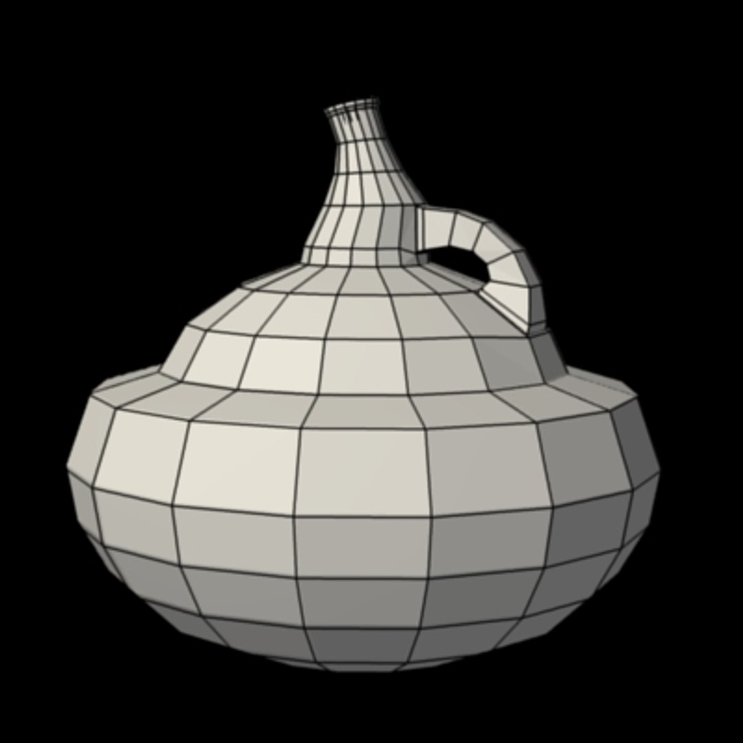 prehistoric vases 3d model