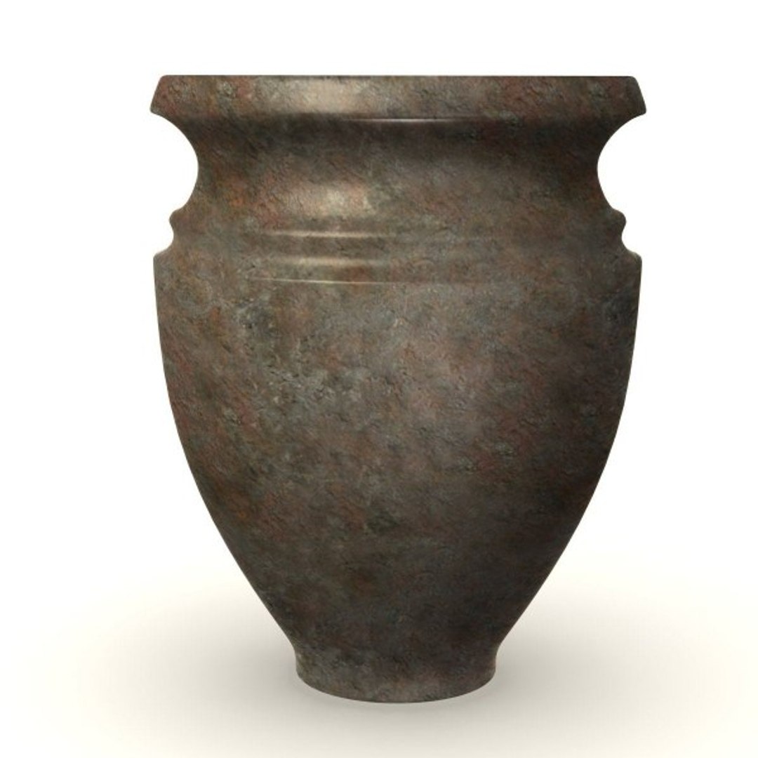 Prehistoric Vases 3d Model