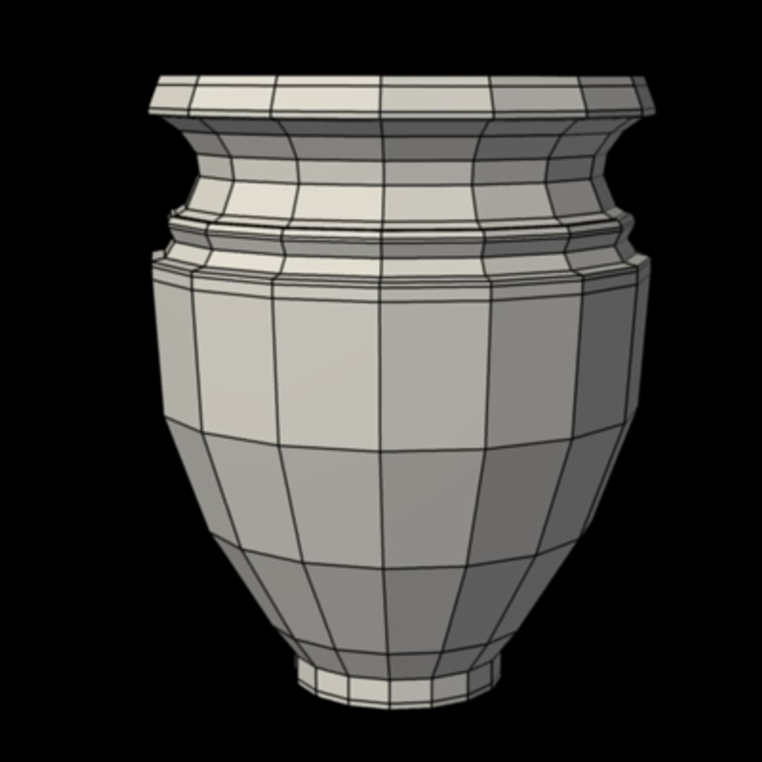 prehistoric vases 3d model