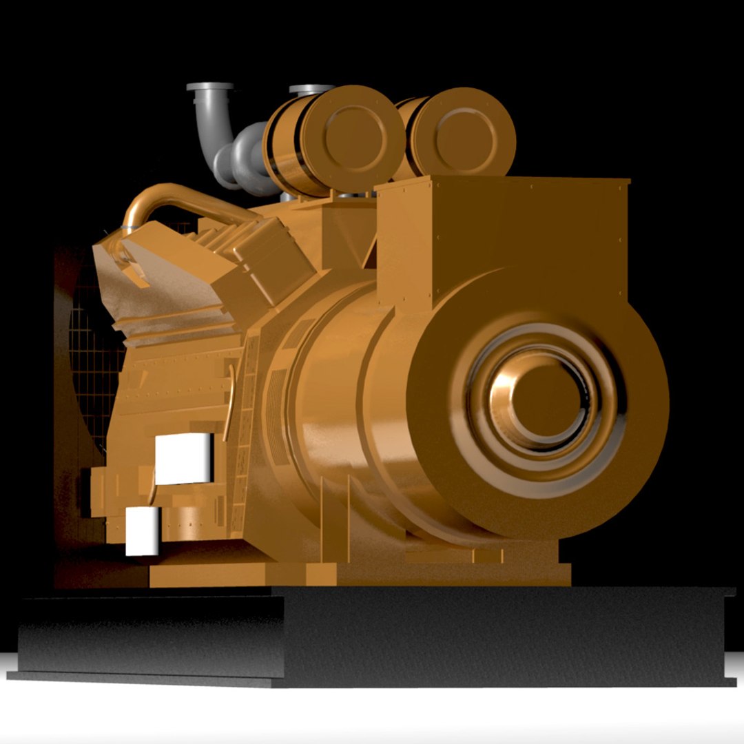 generator diesel obj