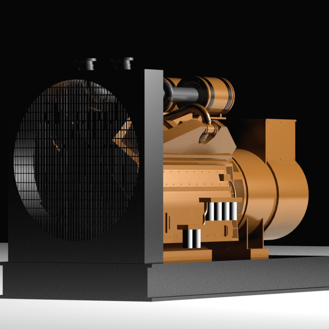 generator diesel obj