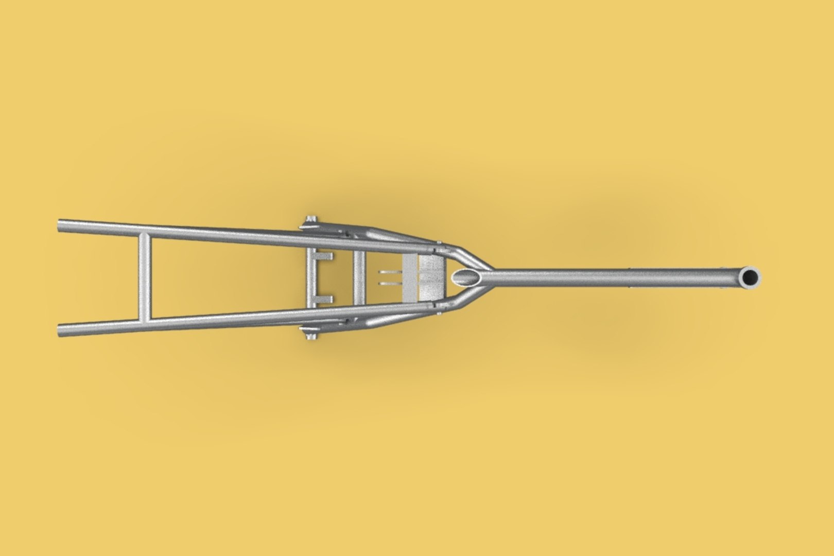 3D Model MOTOCROSS DIRT BIKE SUPERMOTO TRAIL FRAME CHASSIS MOTORCYCLE ...