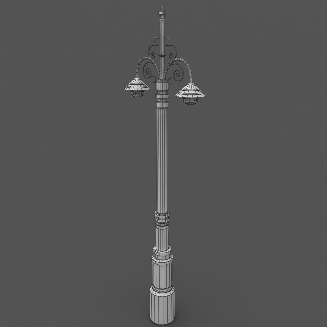 3D Model Streetlight Light Street - TurboSquid 1432627