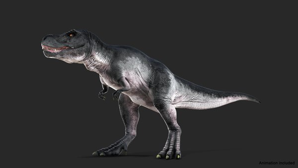 T Rex Roaring 애니메이션 조작 3D 모델 - TurboSquid 2102890