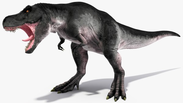 T Rex Roaring 애니메이션 조작 3D 모델 - TurboSquid 2102890