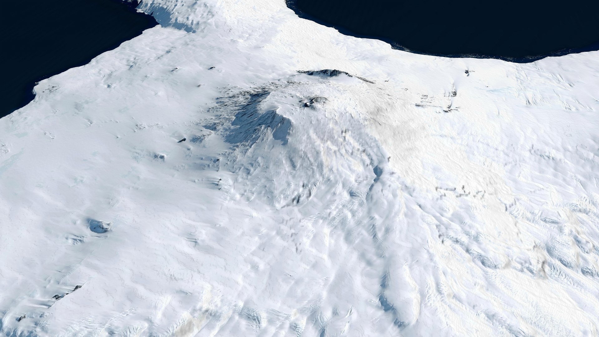 Erebus Volcano Ross Island Antarctica 3D Model - TurboSquid 2273131