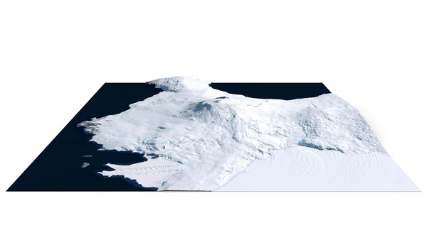 modelo 3d Volcán Erebus Isla Ross Antártida - TurboSquid 2273131