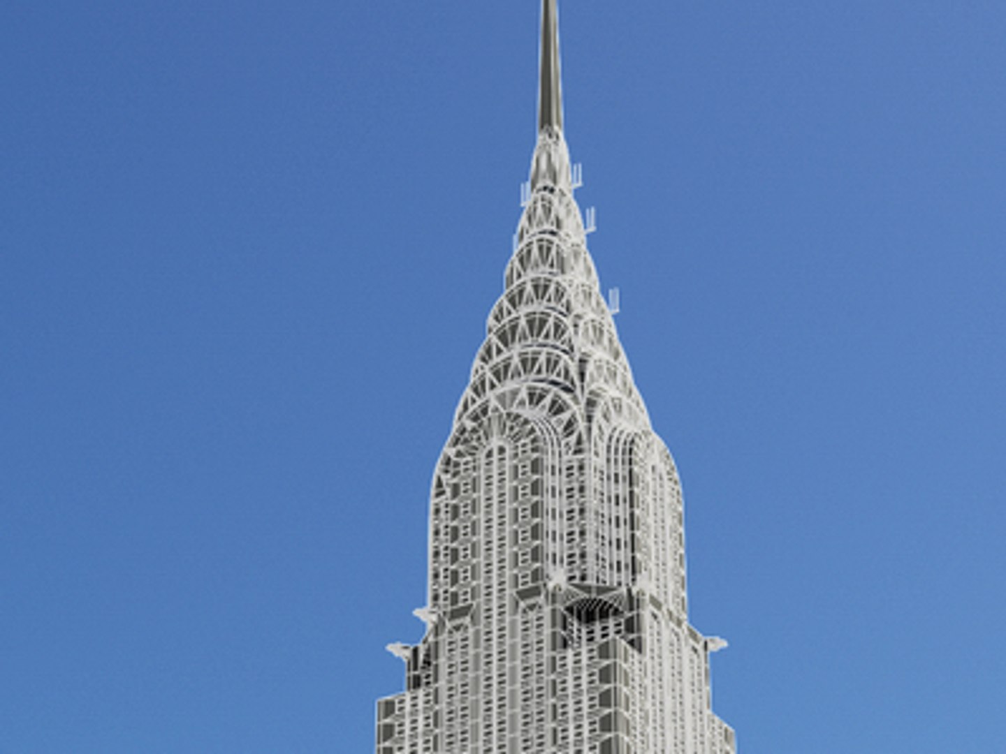 3d Chrysler Building Model