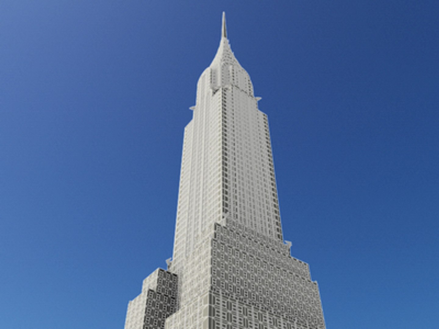 3d Chrysler Building Model