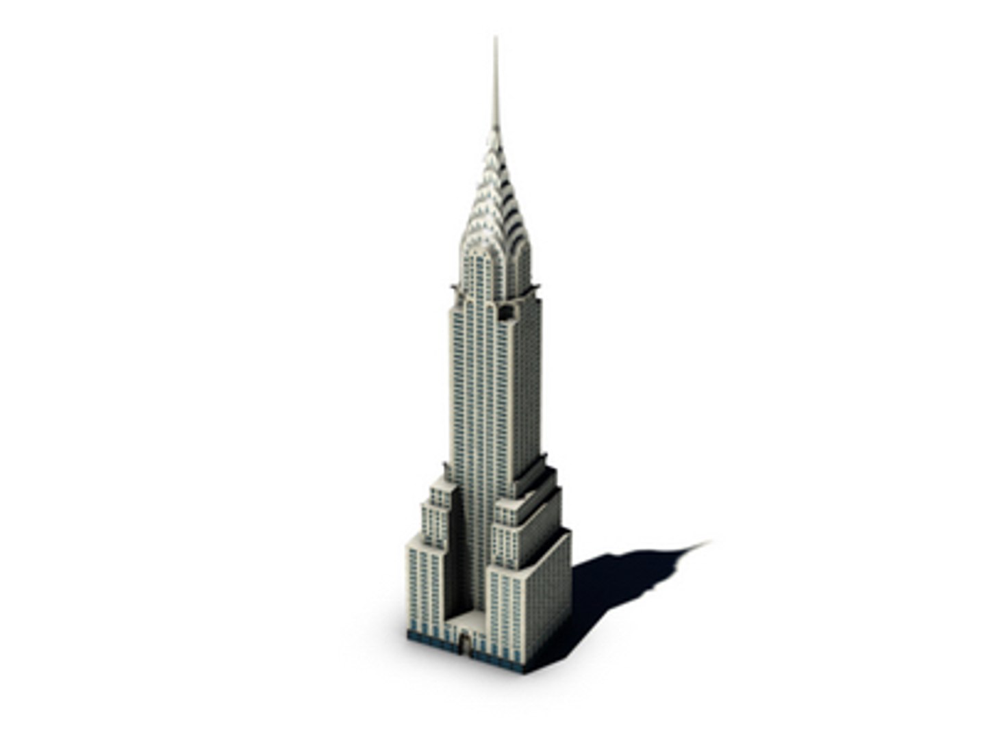 3d Chrysler Building Model