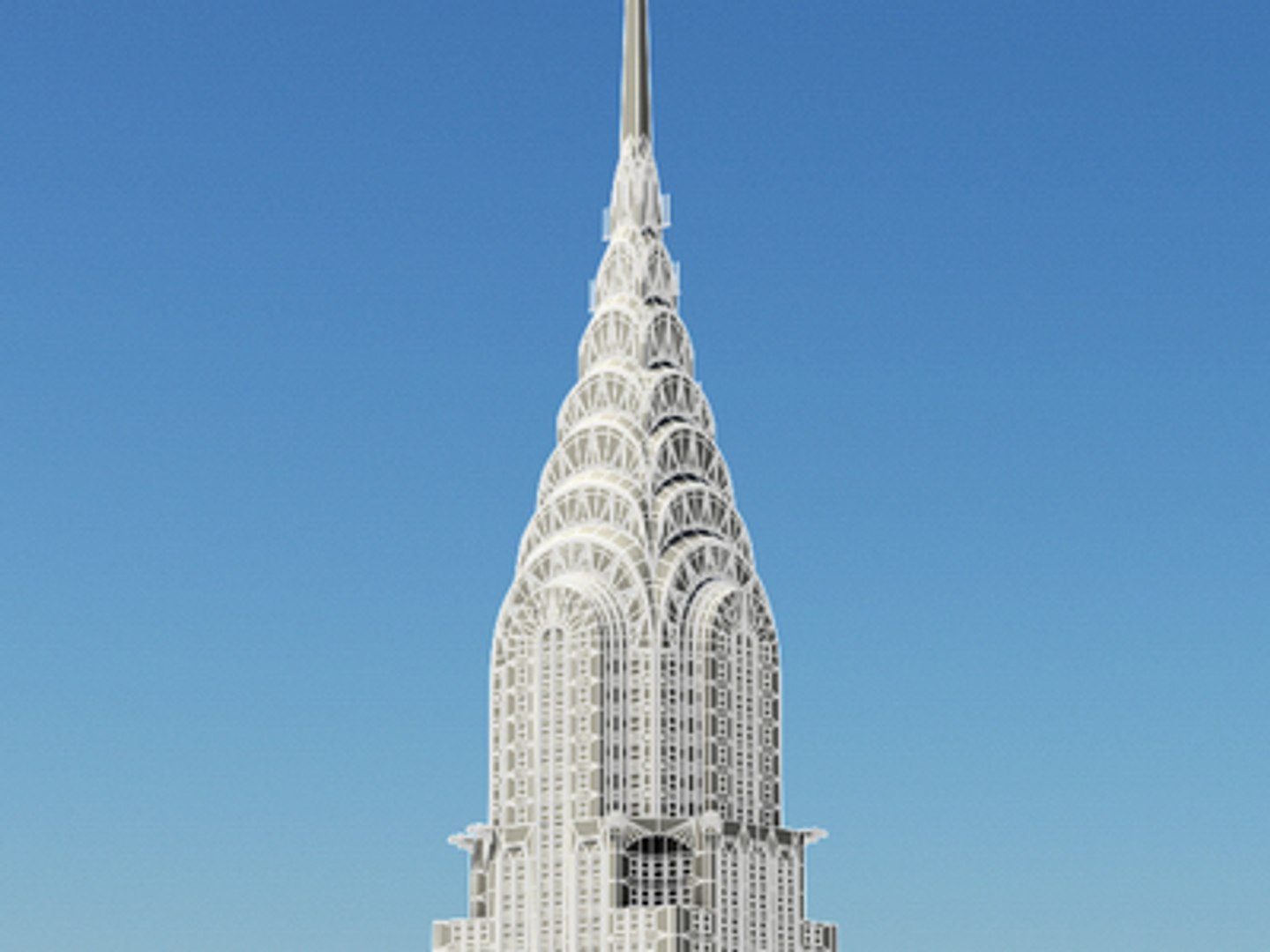 3d Chrysler Building Model