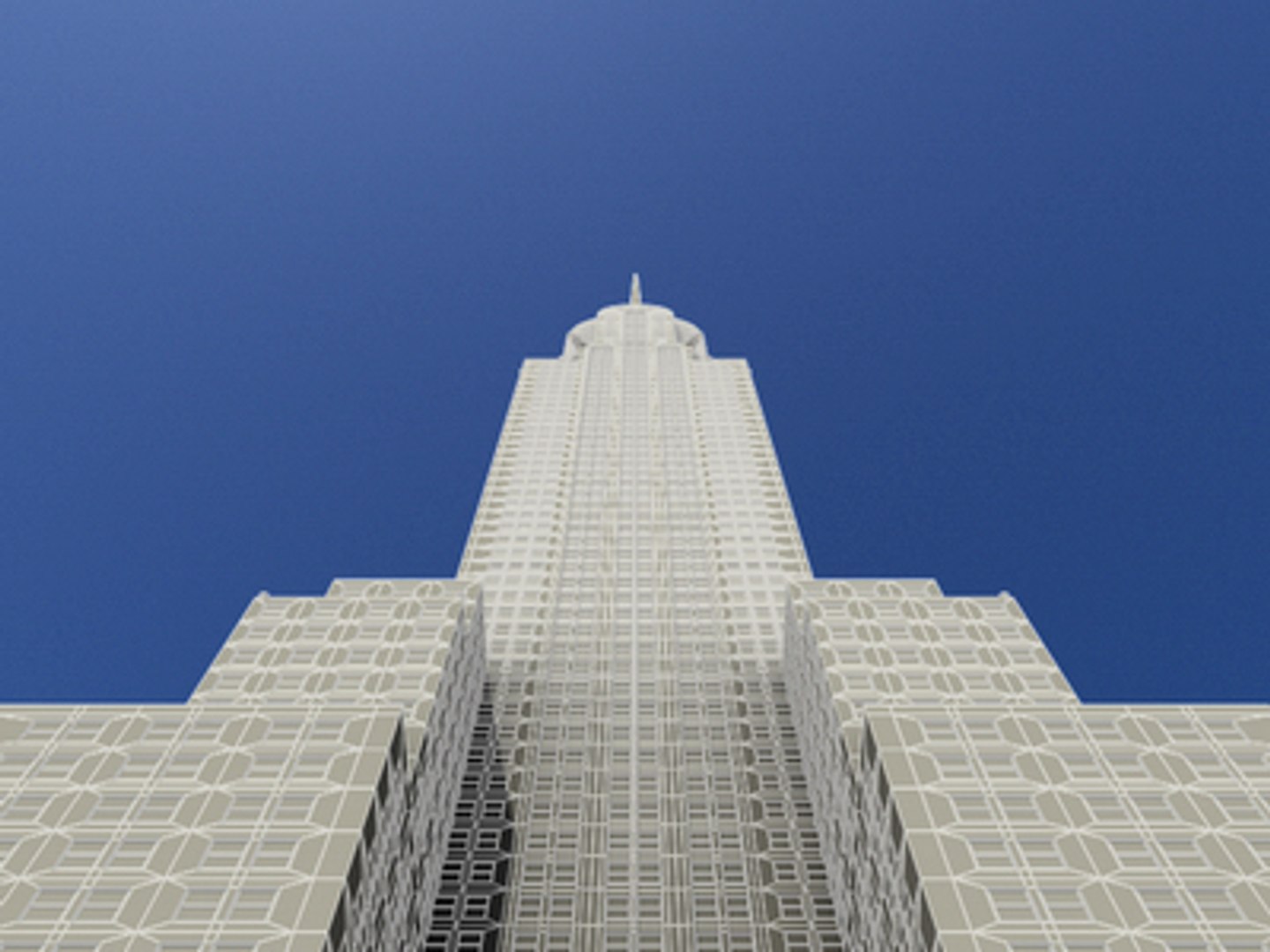 3d Chrysler Building Model