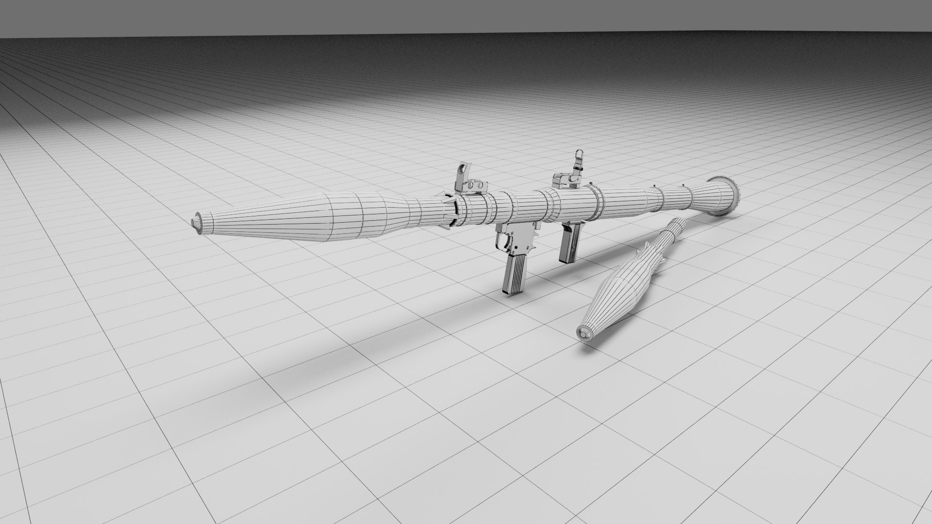 Panzerfaust Low-poly Model - TurboSquid 2425419