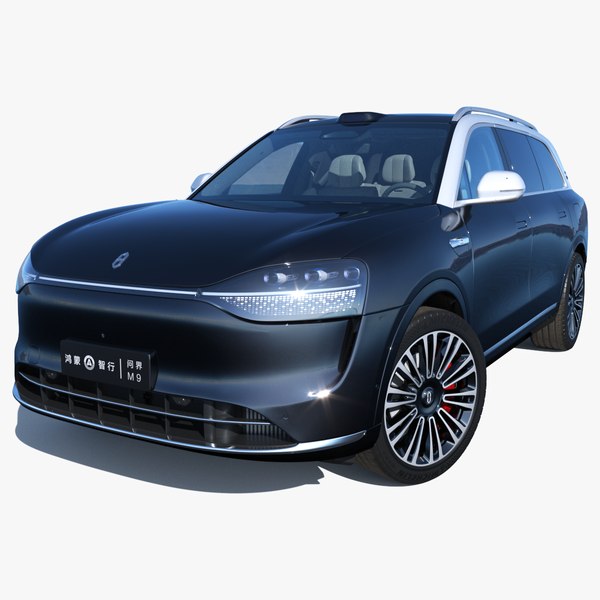 modelo 3d 2024 Aito M9 Ultra con interior - TurboSquid 2251228