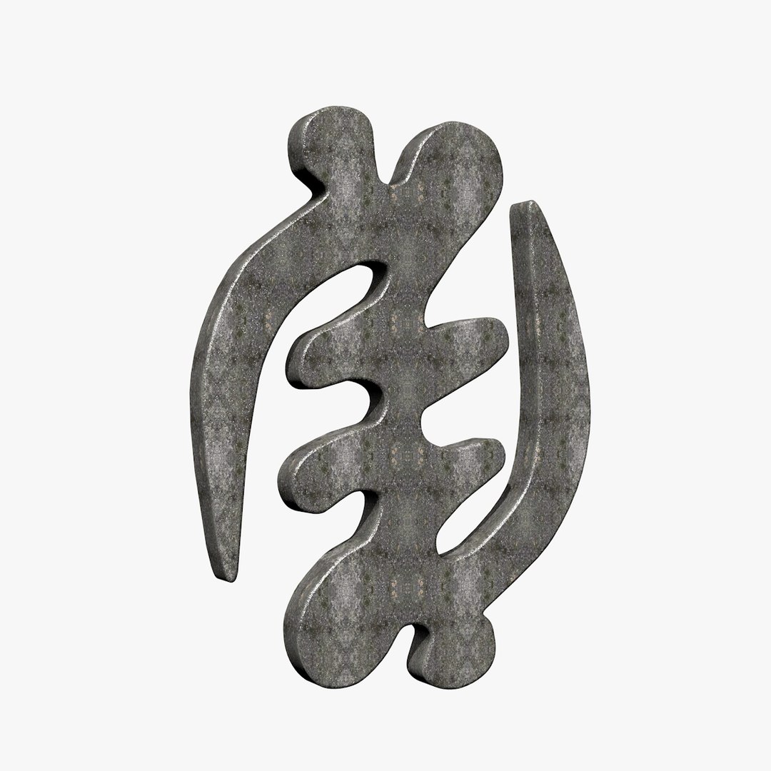 3d Supremacy God Symbol Model