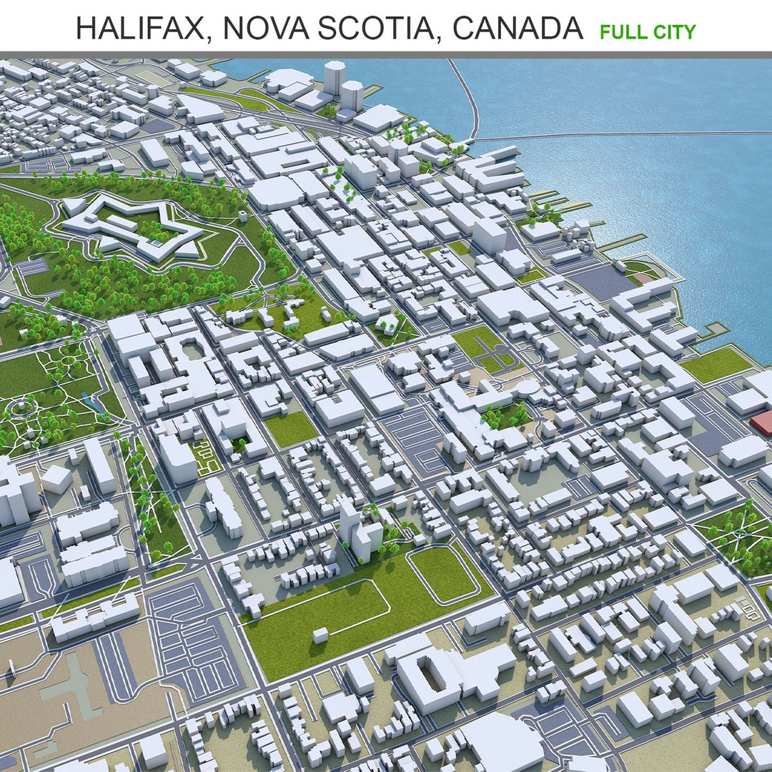 Halifax Nova Scotia Canada Model - TurboSquid 1720162