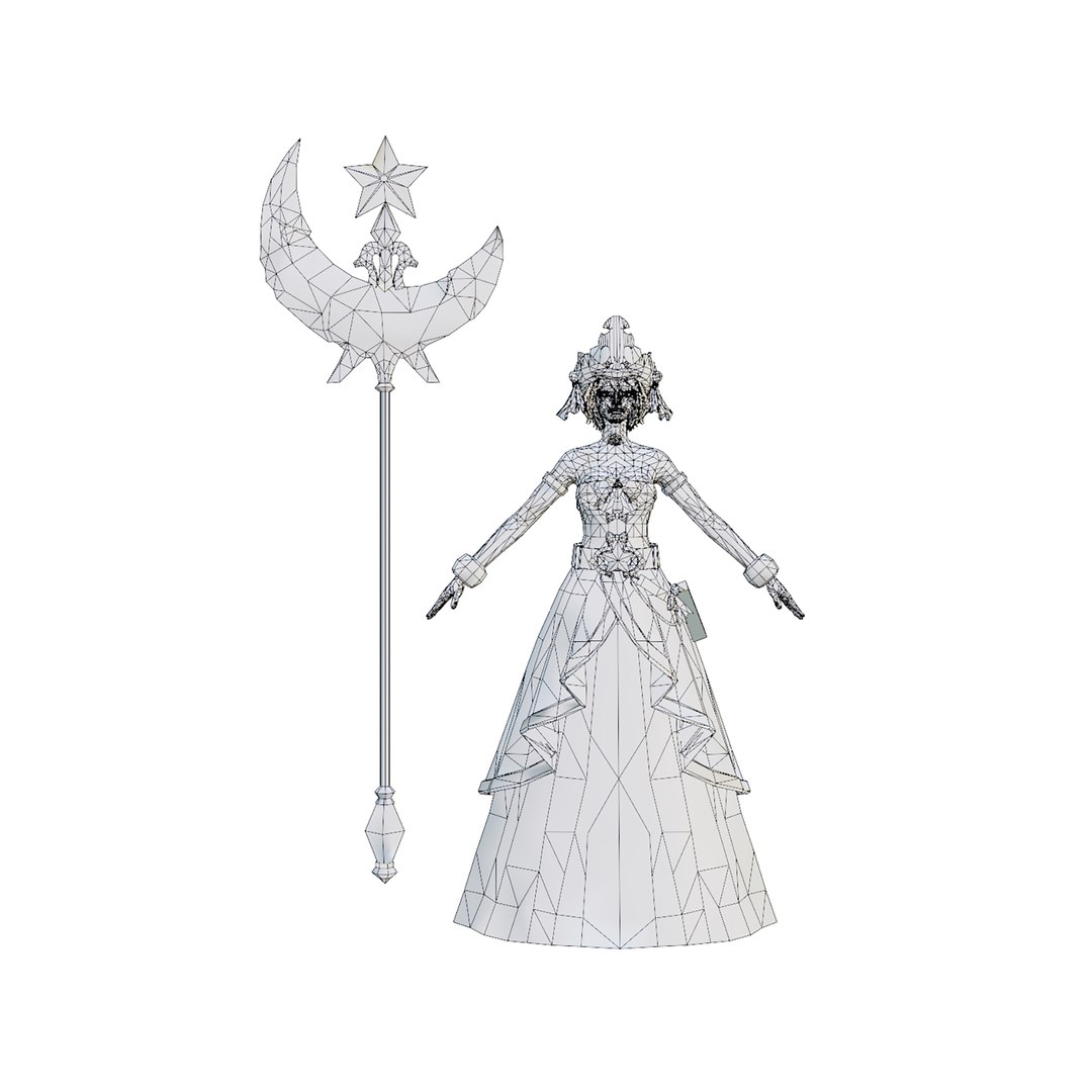 3D Queen Model - TurboSquid 2469366