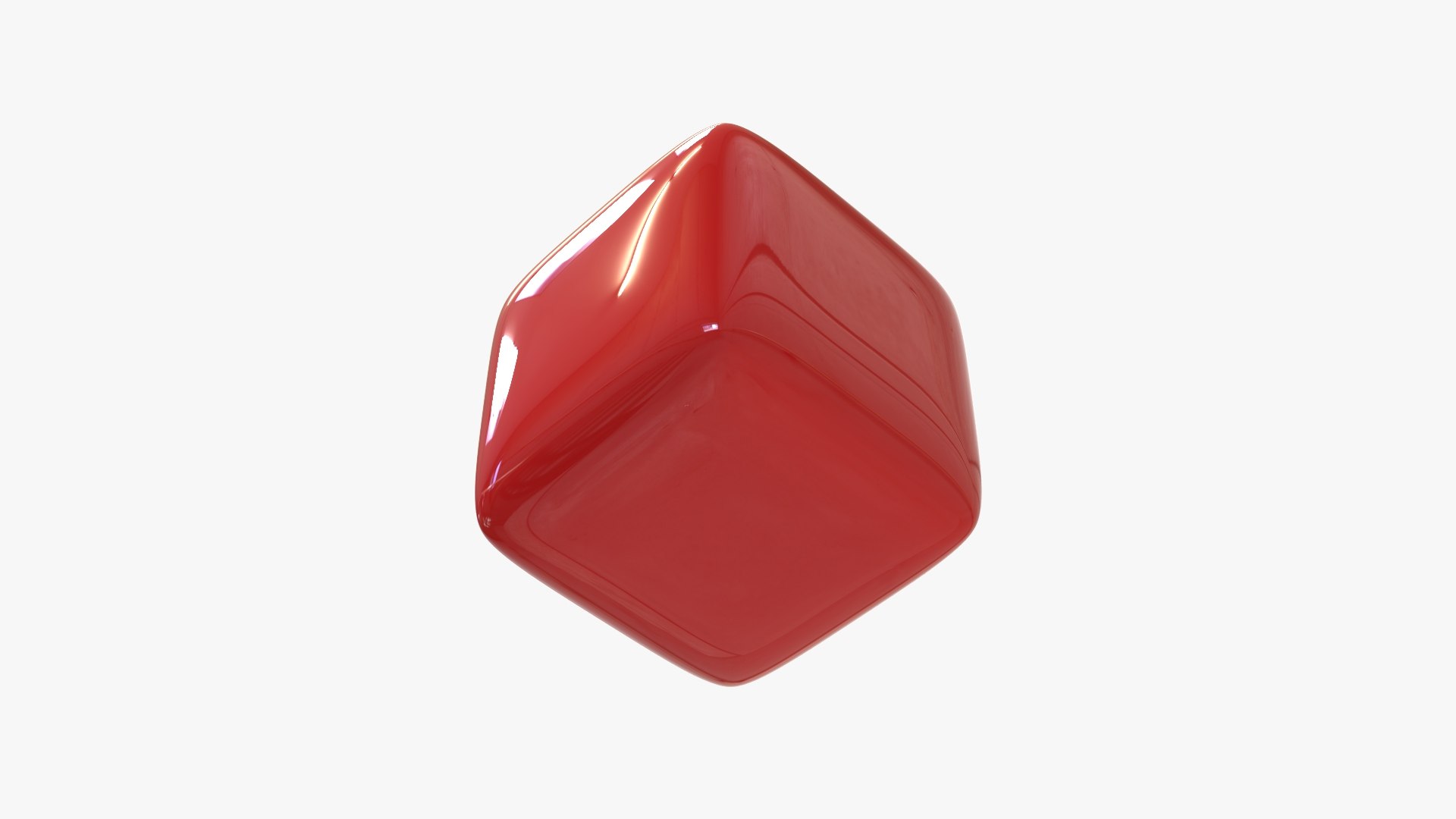 Red Cube Corners Model - TurboSquid 1595748
