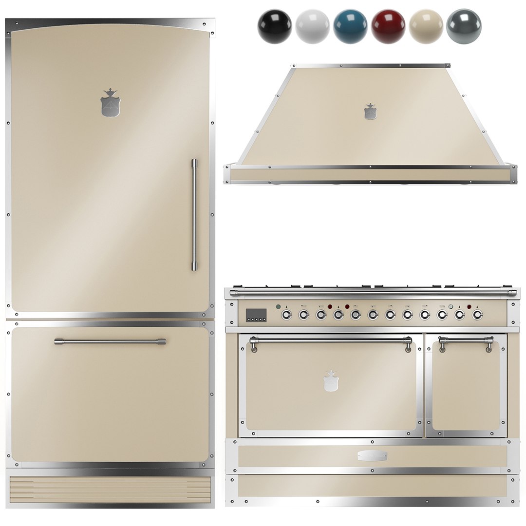 3D OFFICINE GULLO Kitchen Appliances - TurboSquid 2009558