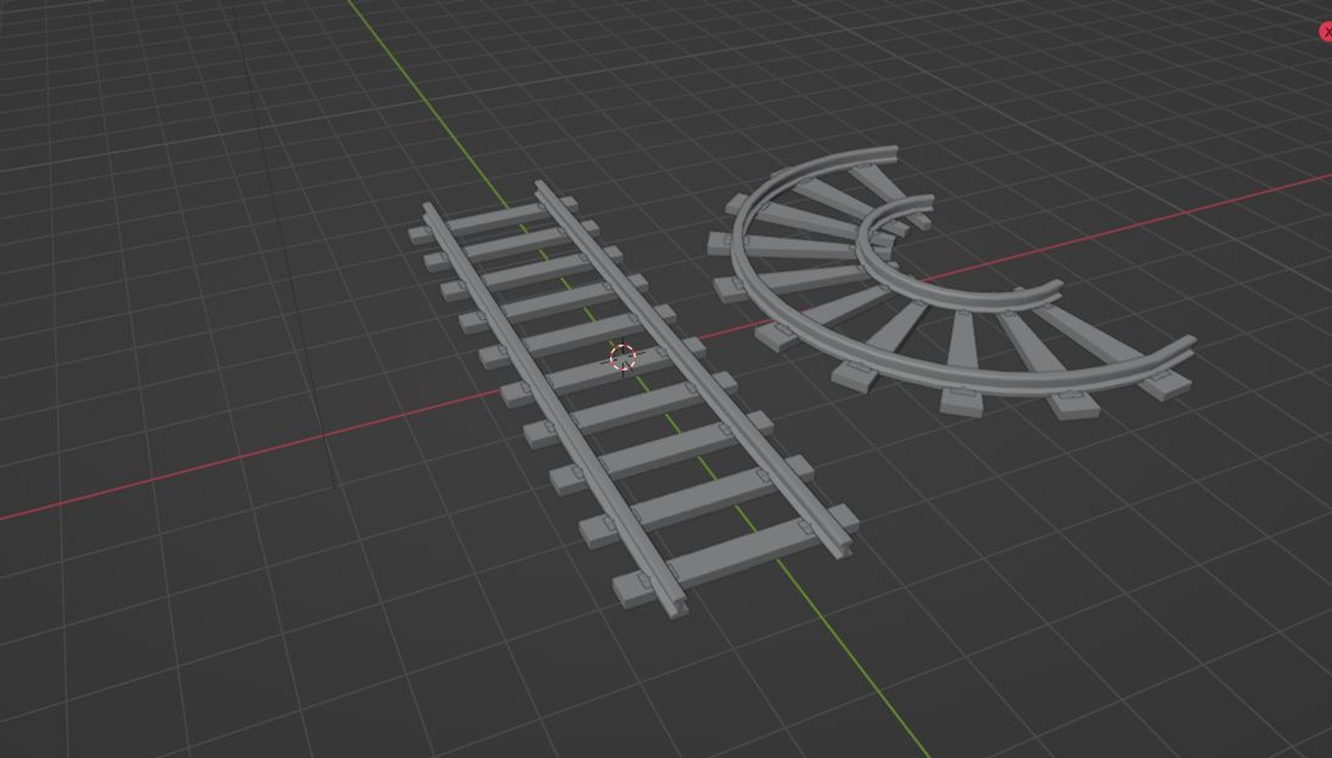 Railway Track 3D Model 3D Model - TurboSquid 2355534