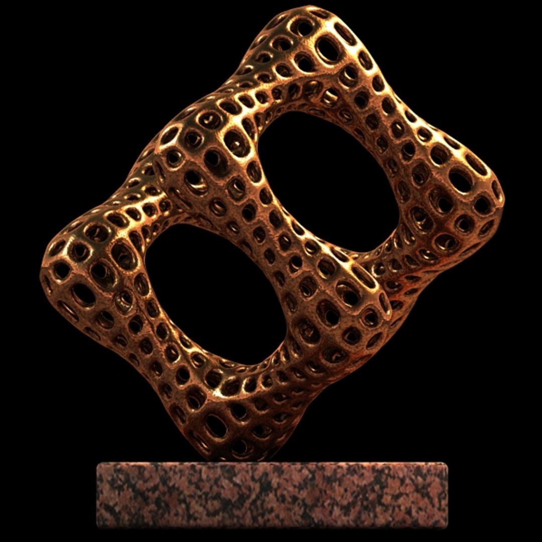 bronze sculpture 3d model