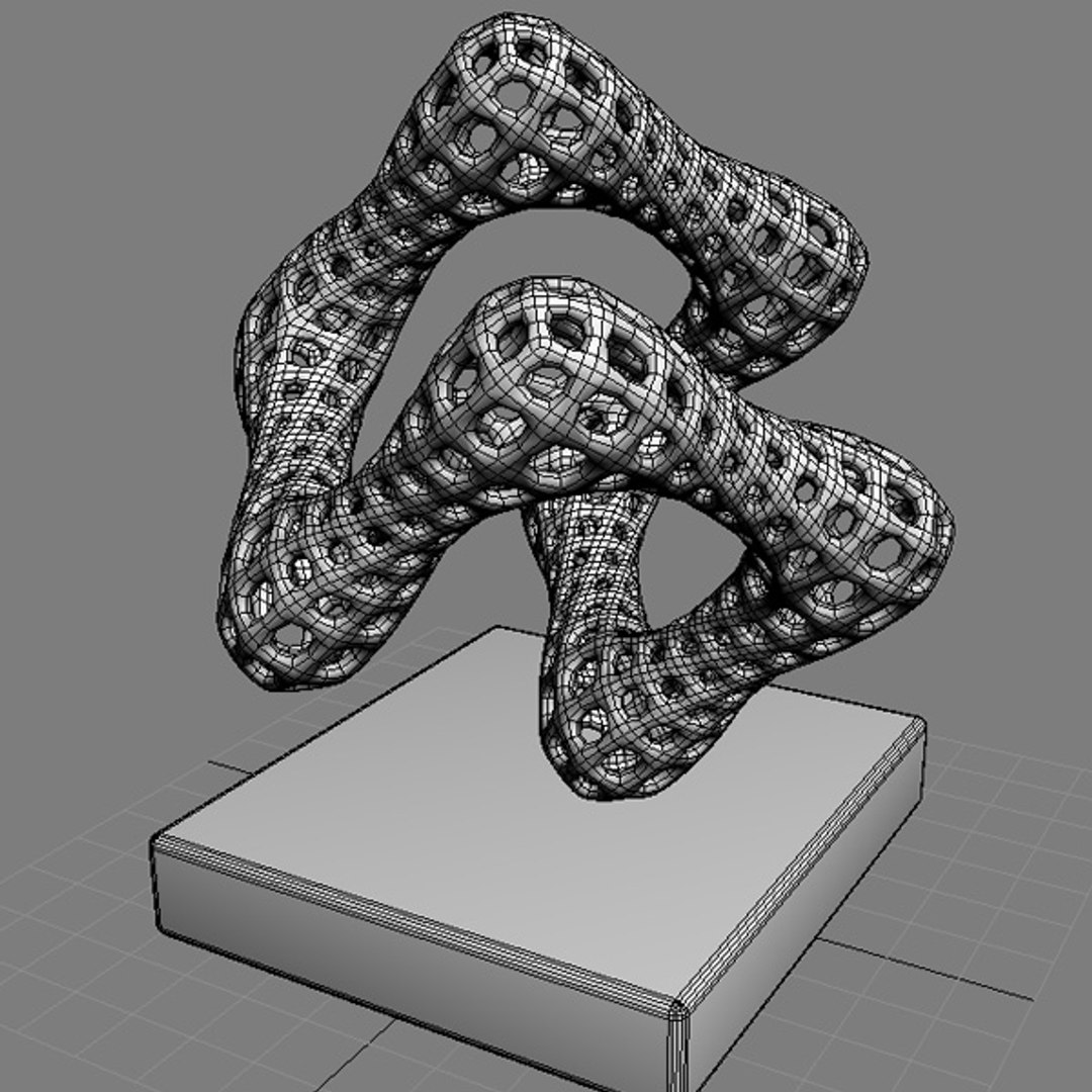 bronze sculpture 3d model