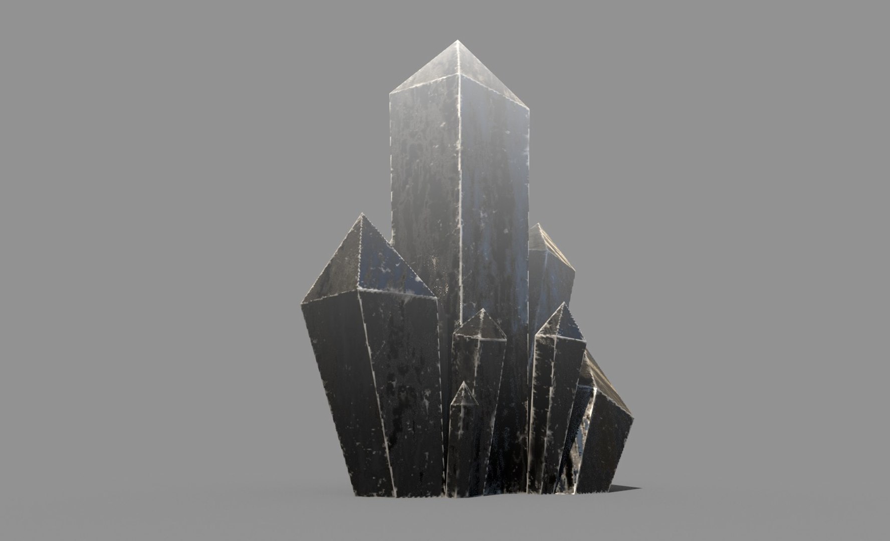 3D Crystal Low-poly - TurboSquid 1573183