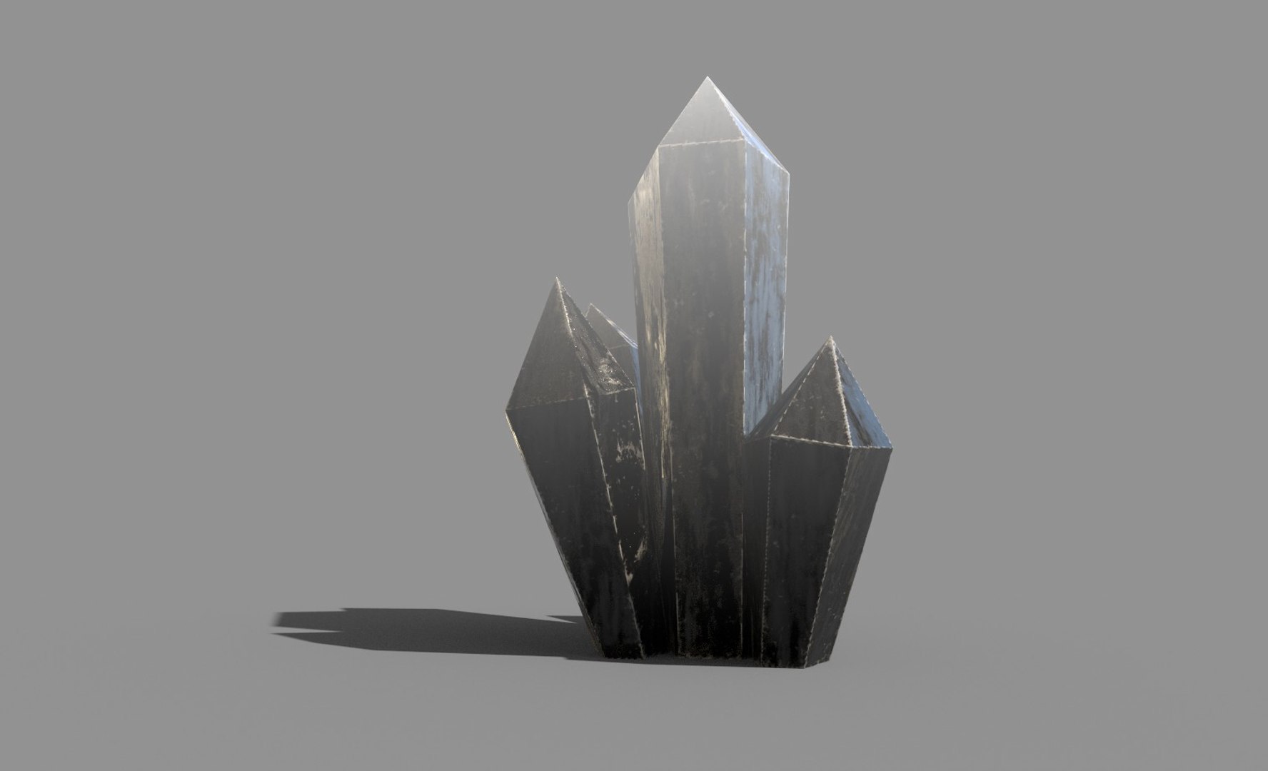 3D Crystal Low-poly - TurboSquid 1573183