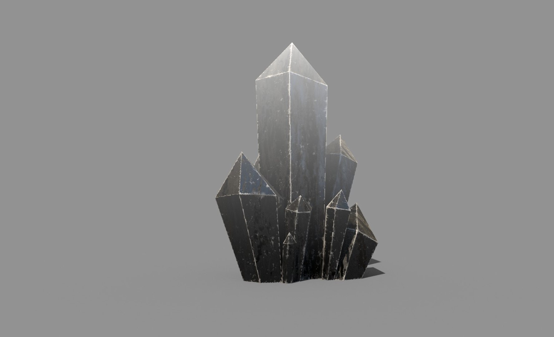 3D Crystal Low-poly - TurboSquid 1573183