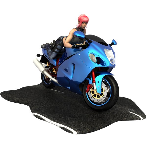 Motorcycle Human 3D Models for Download | TurboSquid
