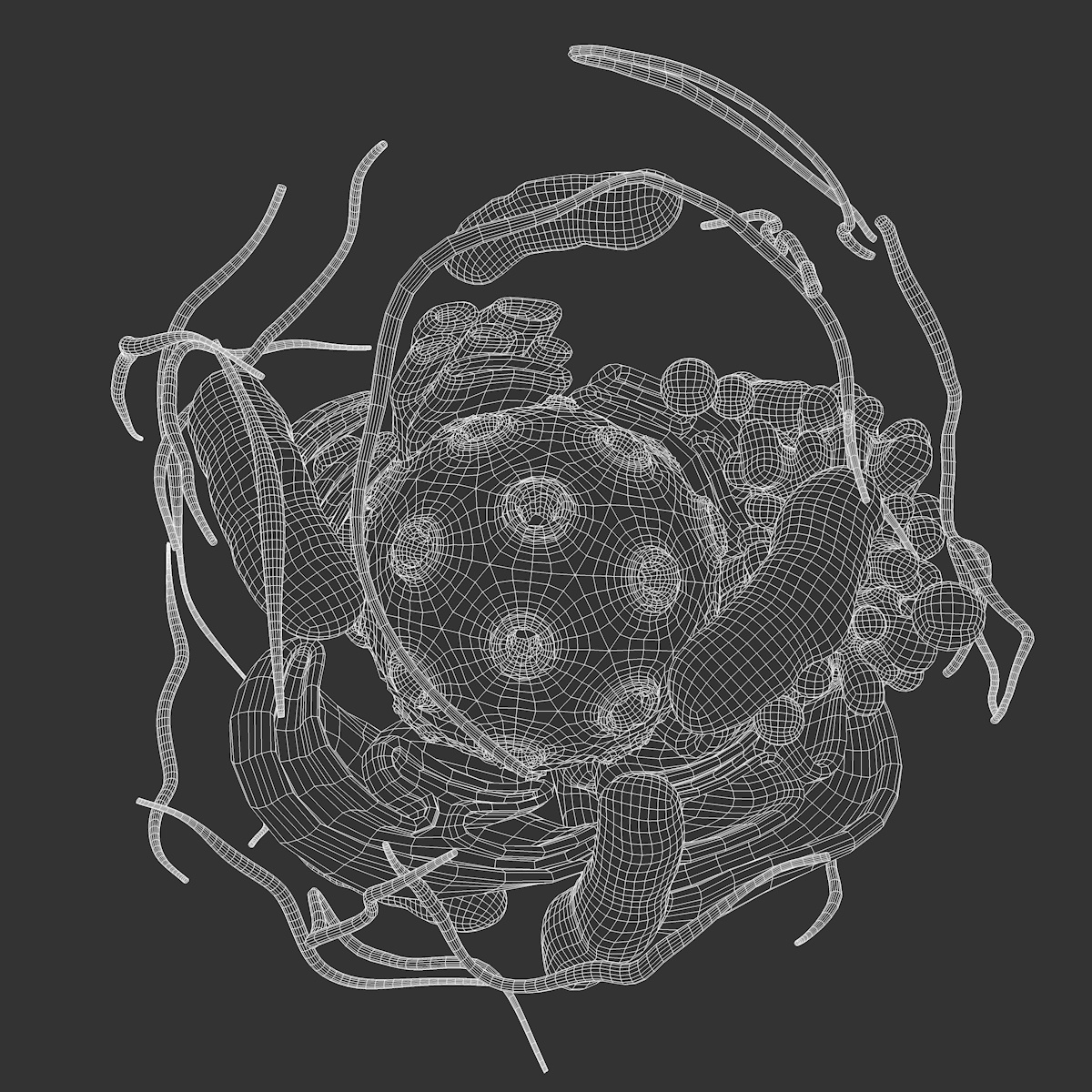 Neuron synapses receptors 3D model - TurboSquid 1184448