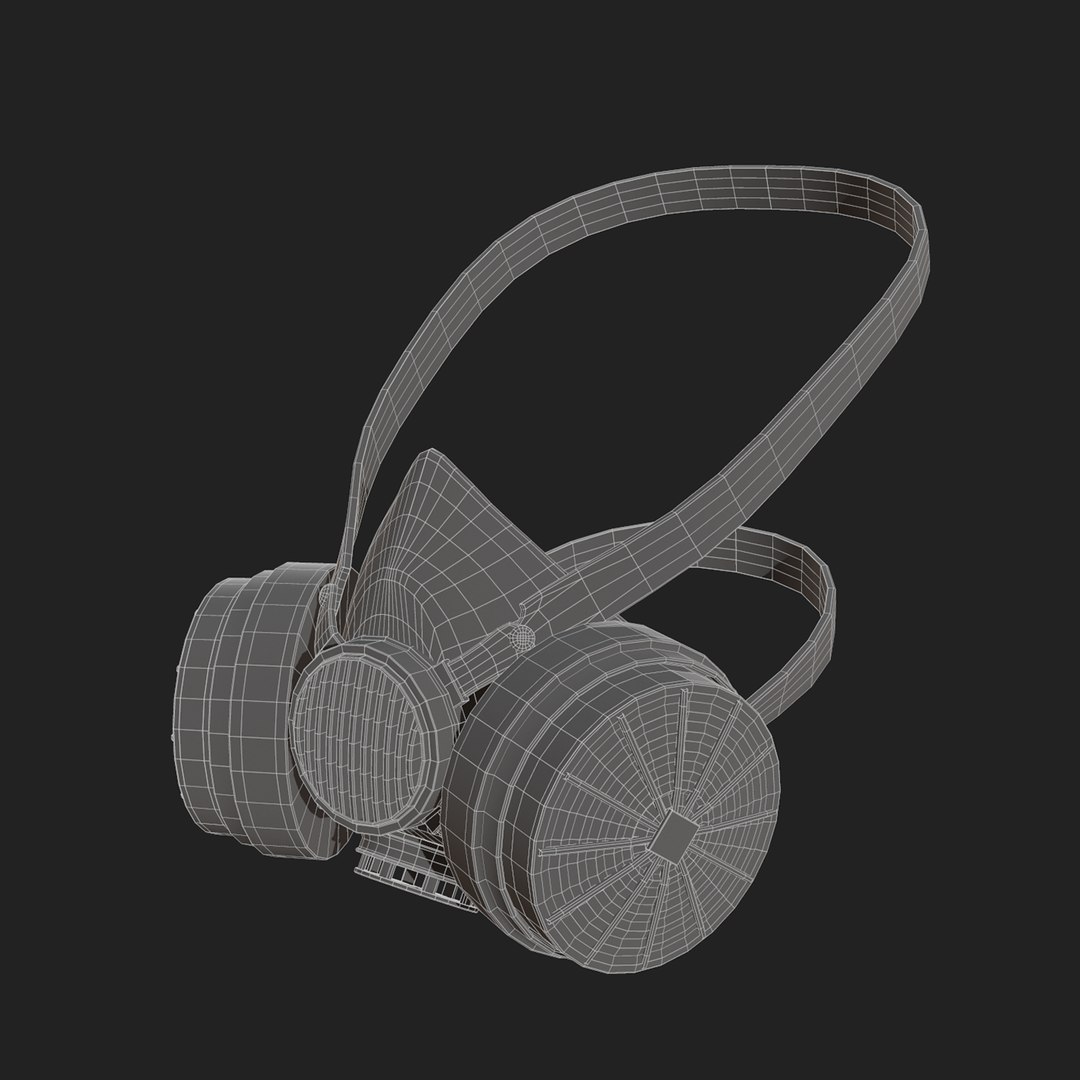 Gas Mask 3D Model - TurboSquid 1546379