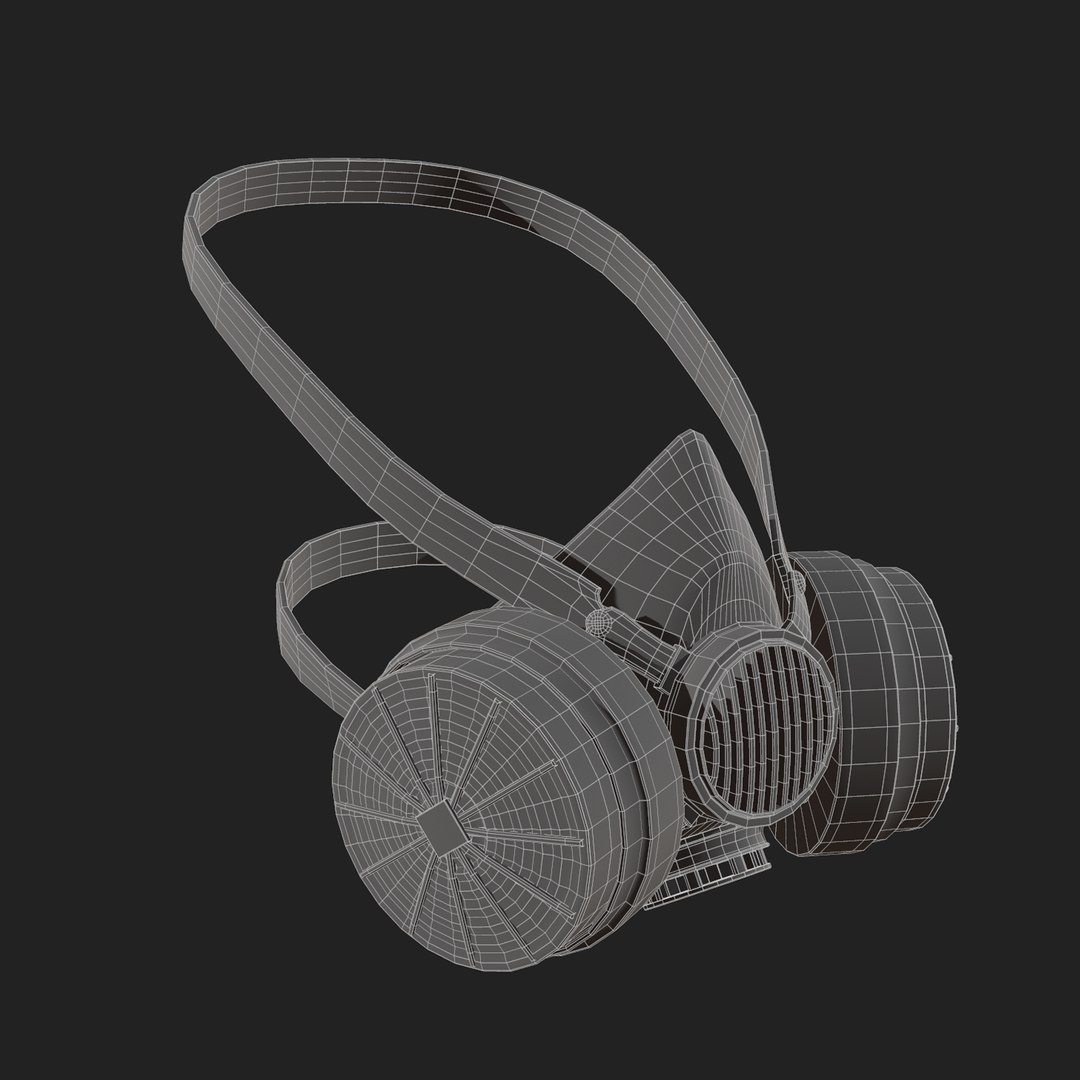 Gas Mask 3D Model - TurboSquid 1546379