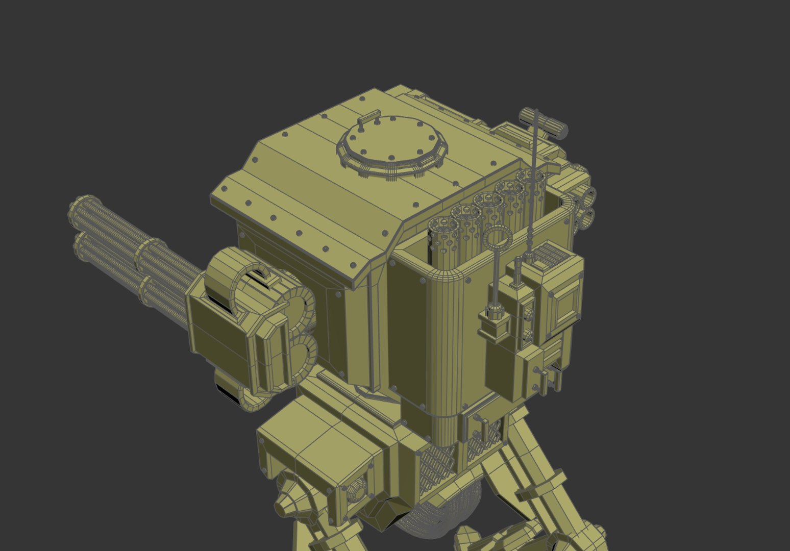 3D Battle Robot Model - TurboSquid 1285759