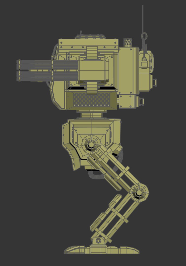 3D Battle Robot Model - TurboSquid 1285759