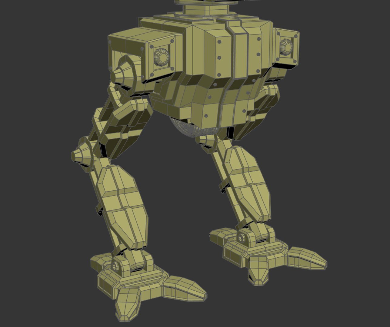 3D Battle Robot Model - TurboSquid 1285759