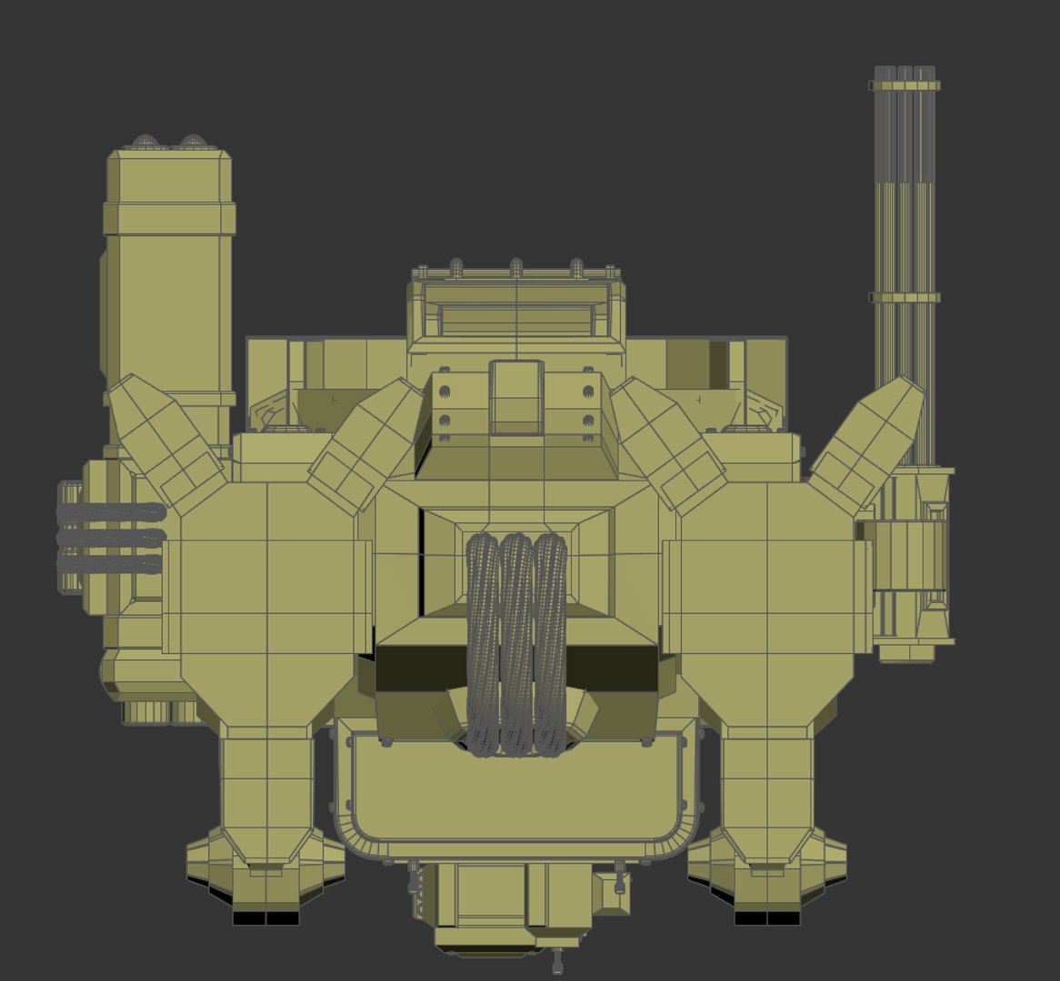 3D Battle Robot Model - TurboSquid 1285759