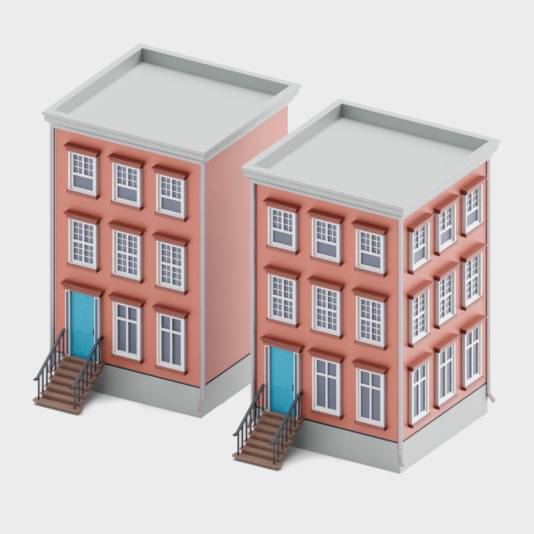 Low poly Cartoon Building 01 3D model - TurboSquid 1870508