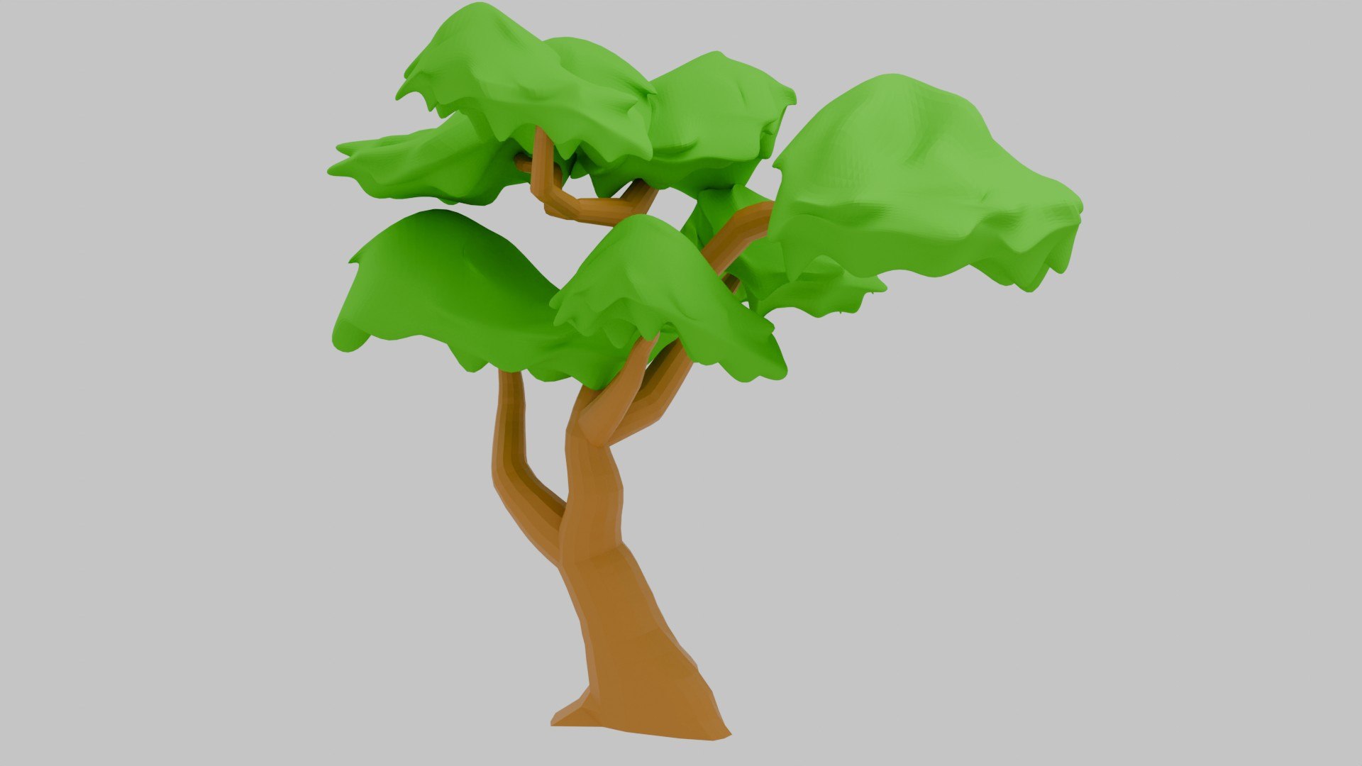 Cartoon Tree 3D - TurboSquid 2188423