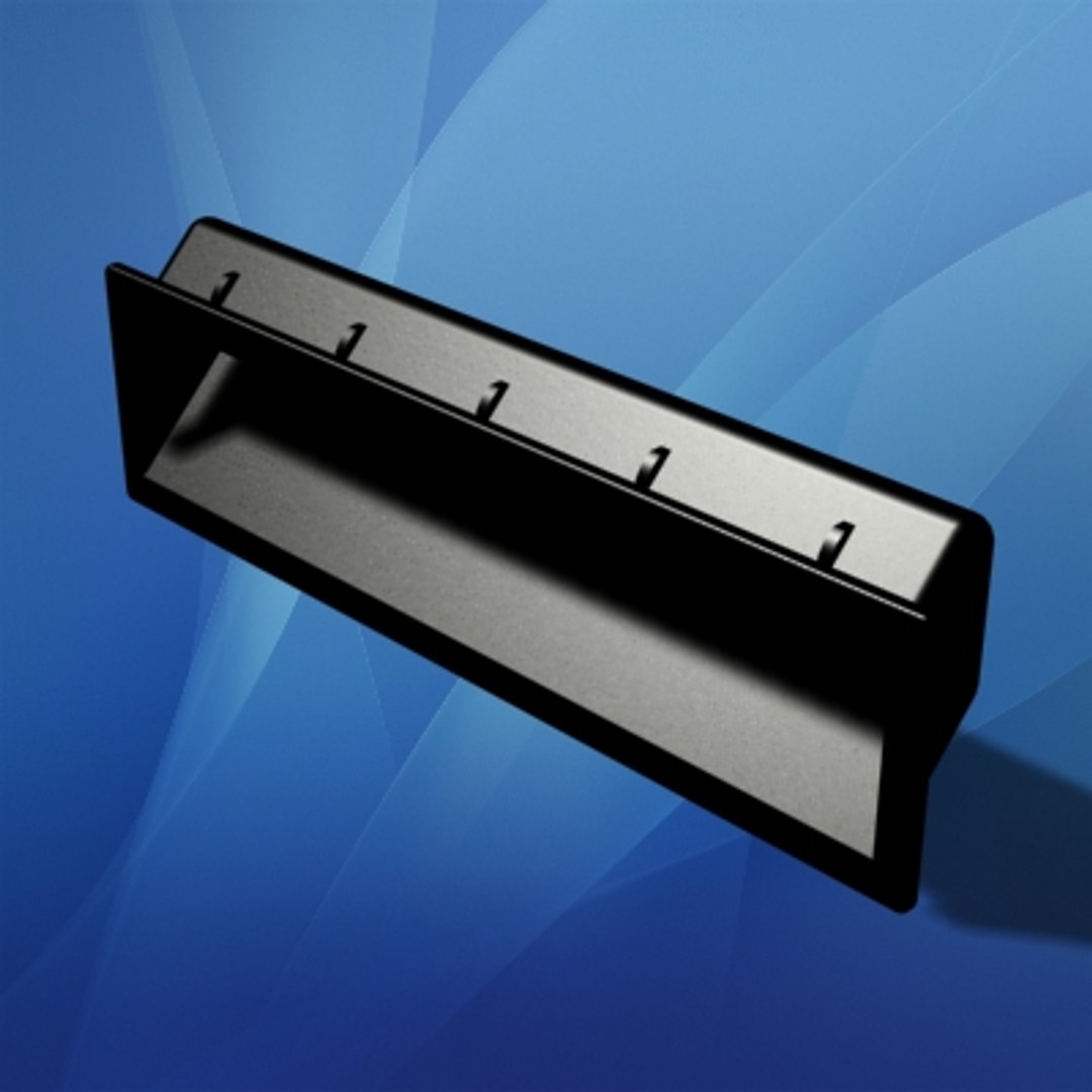 Snap Drawer Insert Handle 3d Model