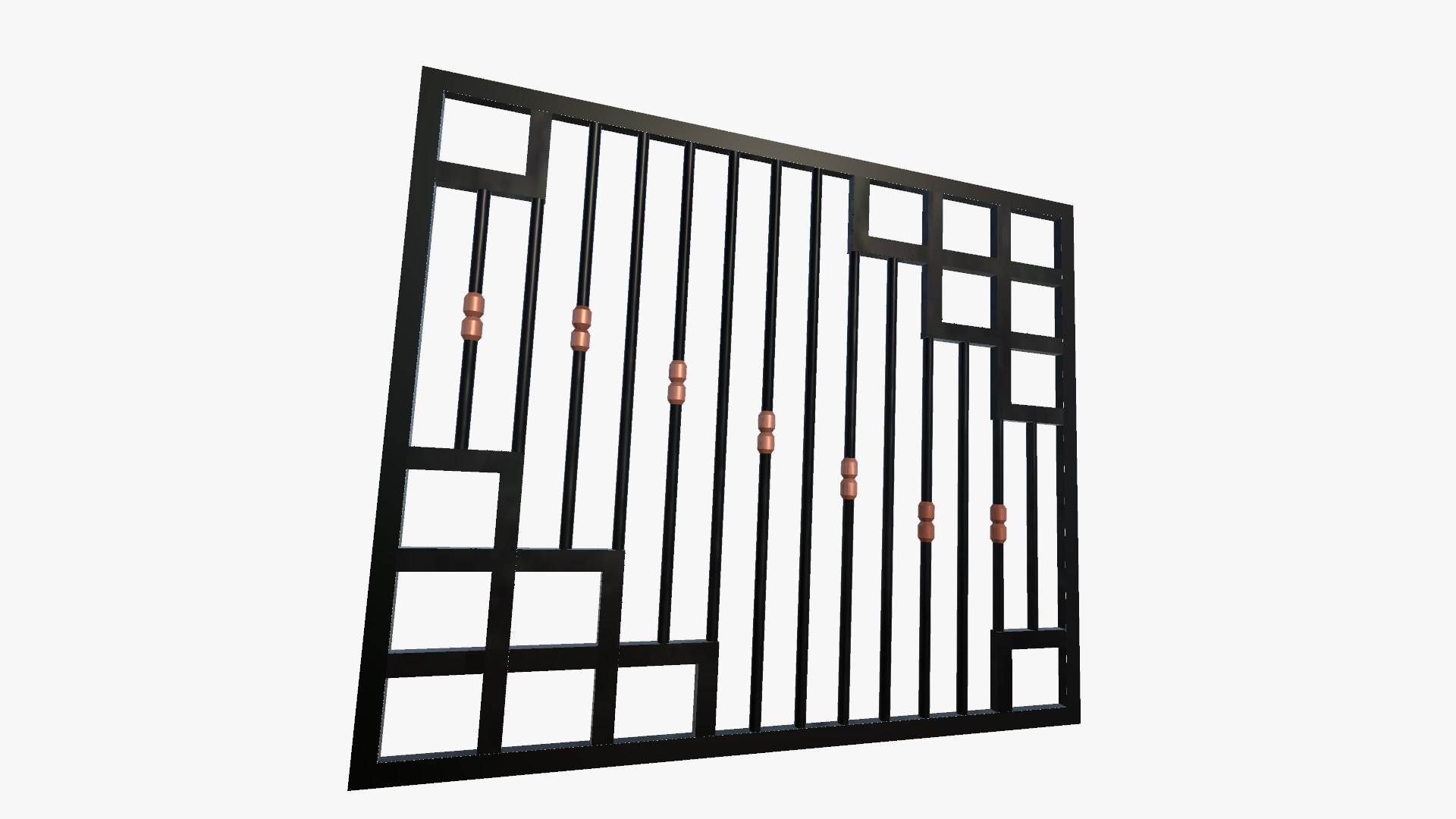 Window grille 3D model - TurboSquid 1710762
