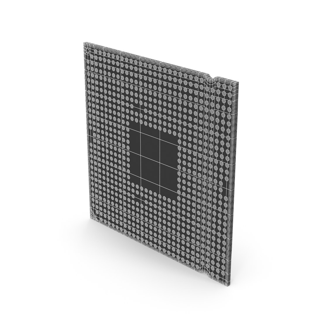 CPU 3D Model - TurboSquid 1916497