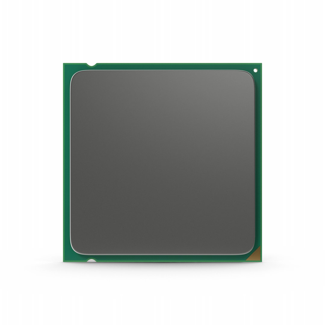 CPU 3D Model - TurboSquid 1916497