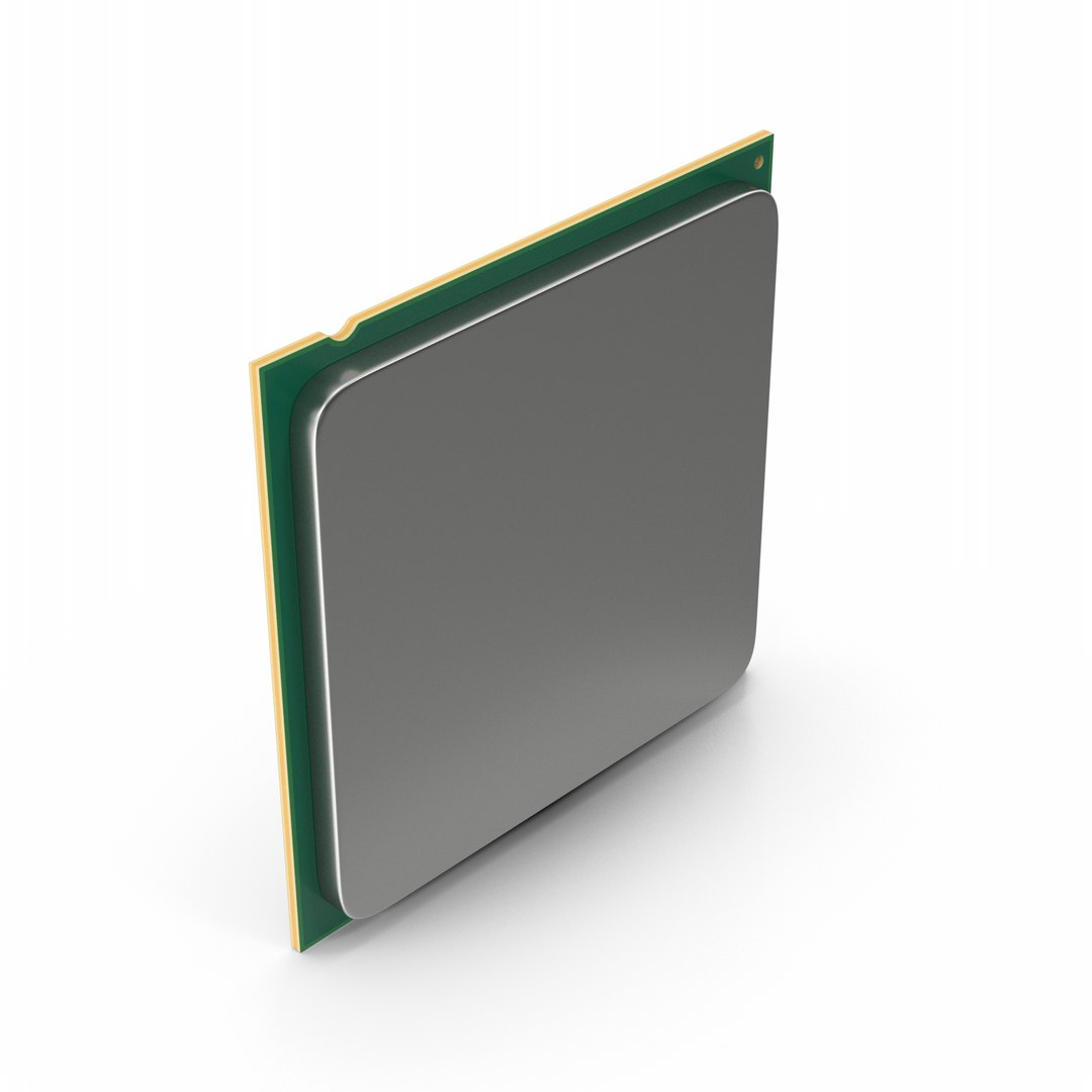 CPU 3D Model - TurboSquid 1916497